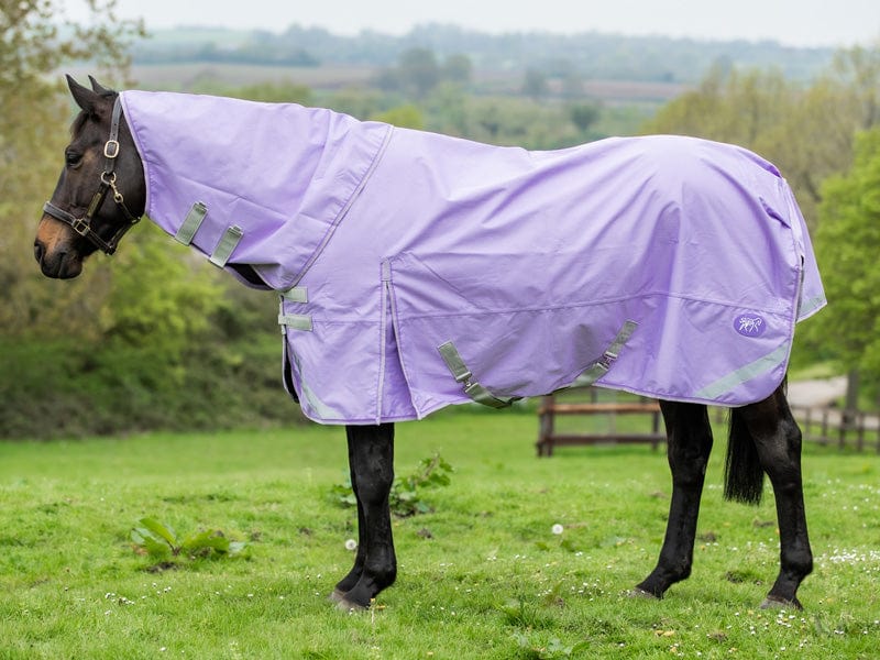 200G Detachable Neck Turnout Rug - Violet | Swish Equestrian