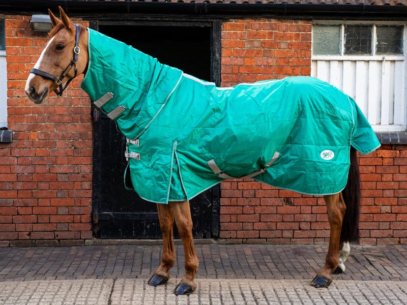 50g Stable Rug With Detachable Neck - Green | Swish Equestrian